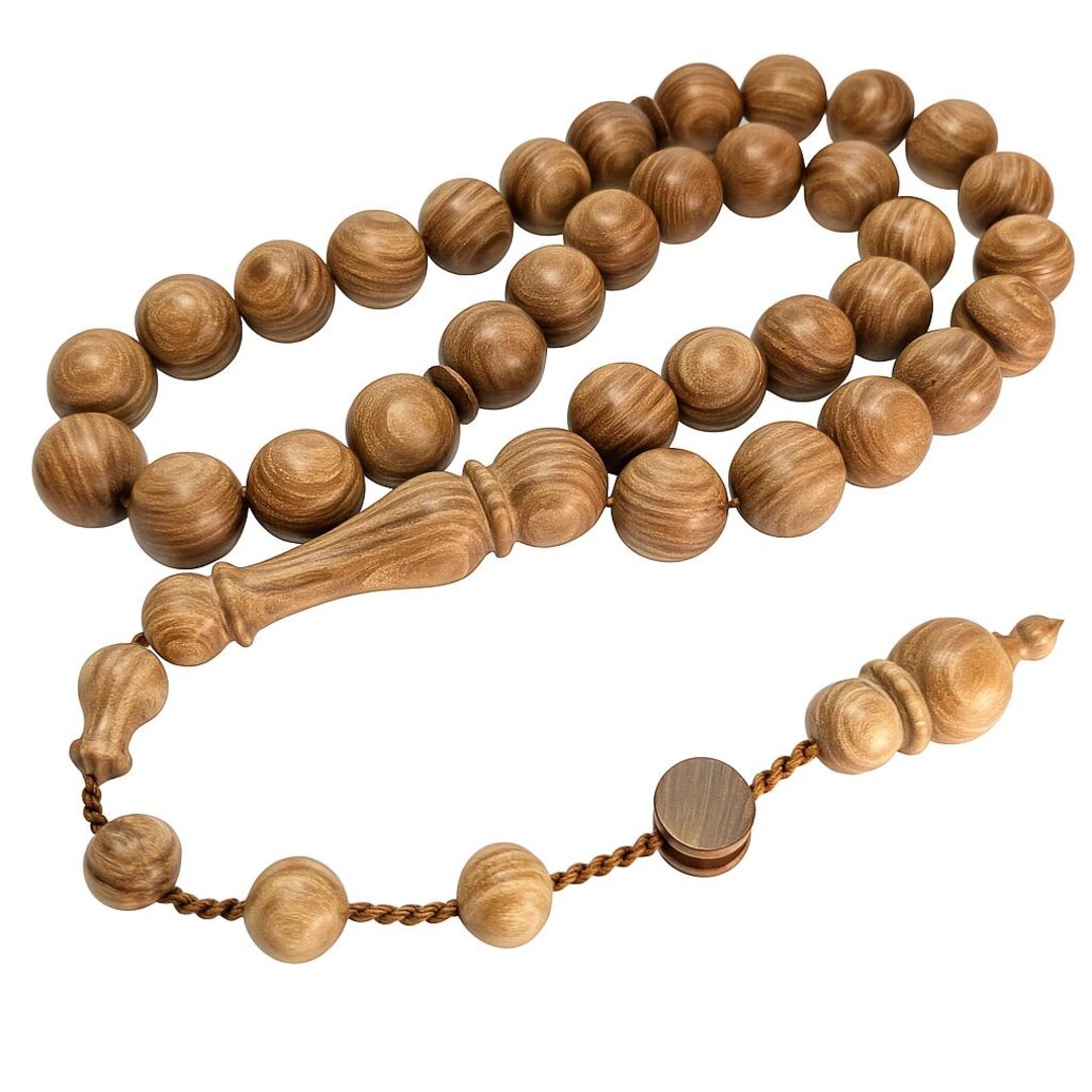 Holly Oak Wood Tesbih: Mese Agac Turkish Worry Beads 298 - Etsy