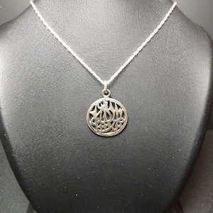 Mashallah Necklace, Islamic Jewellery, 925 Sterling Silver Muslim Islam ...
