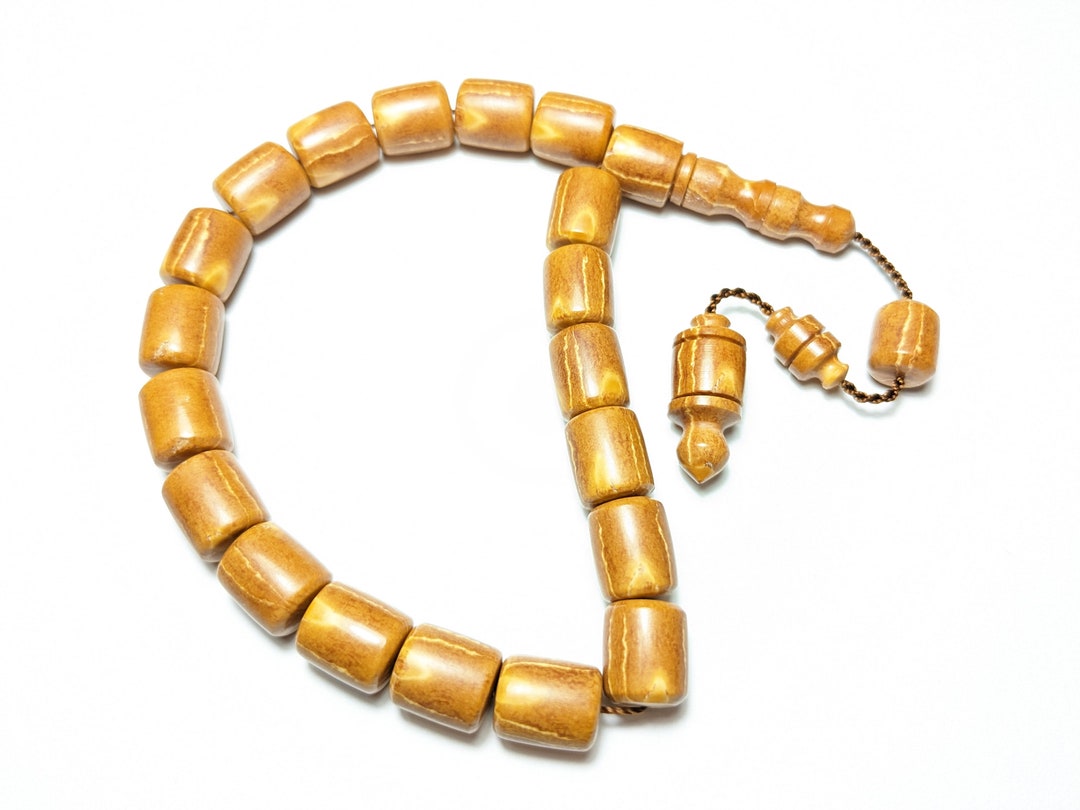 19 Bead Special Juniper Worry Beads ANDIZ Tesbih Efe Maskot Turkish ...