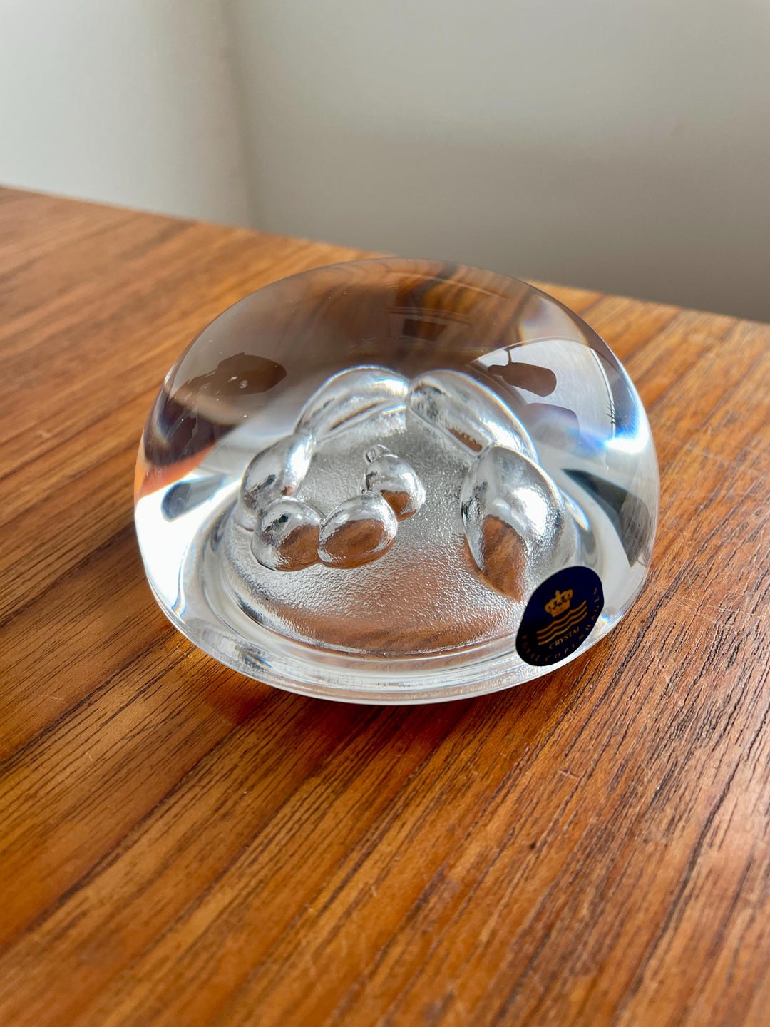 Rare Holmegaard Royal Copenhagen 'scorpio' Crystal Astro Zodiac ...