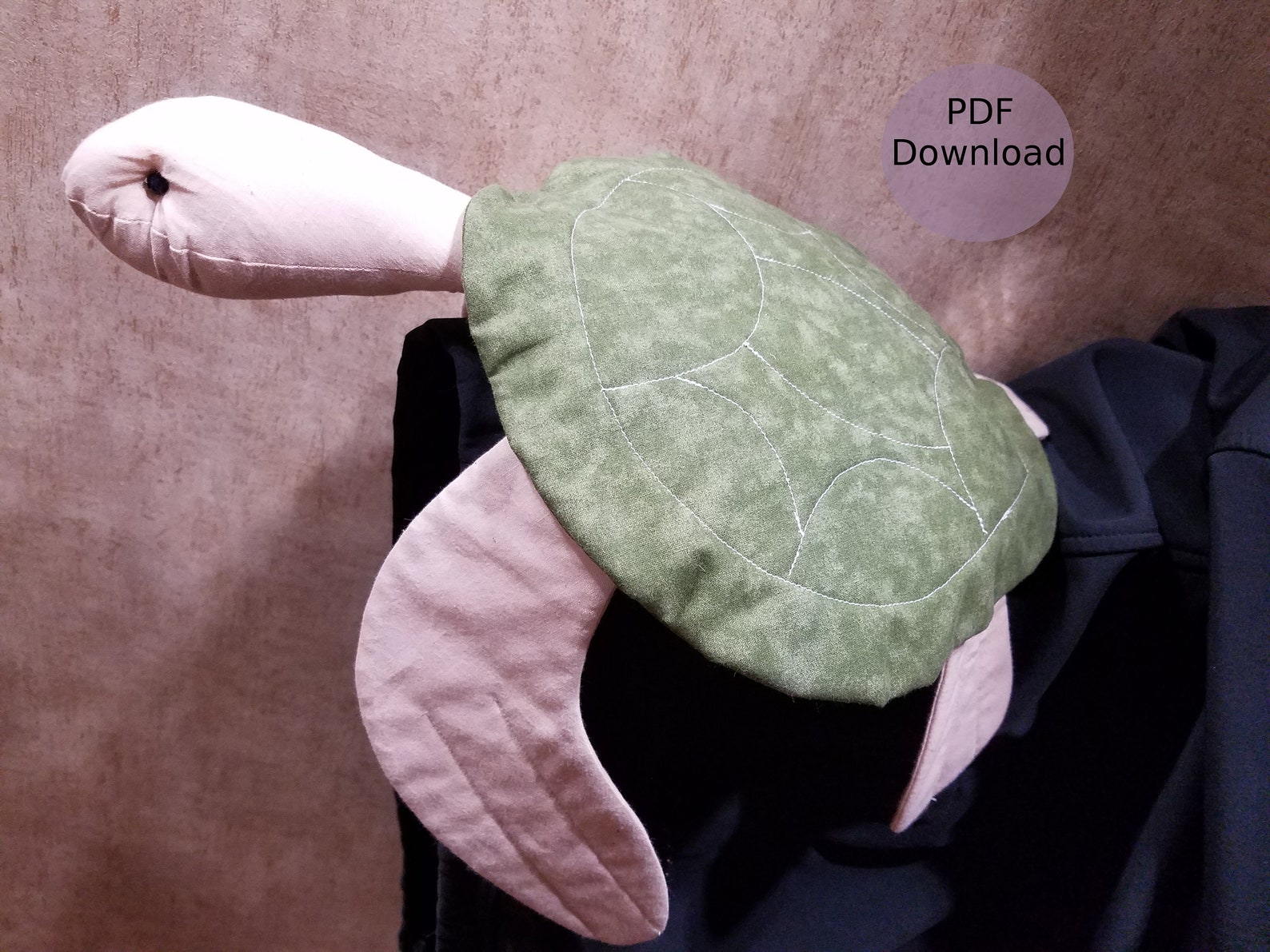 Cute Stuffed Sea Turtle Pillow Sewing Pattern - Etsy