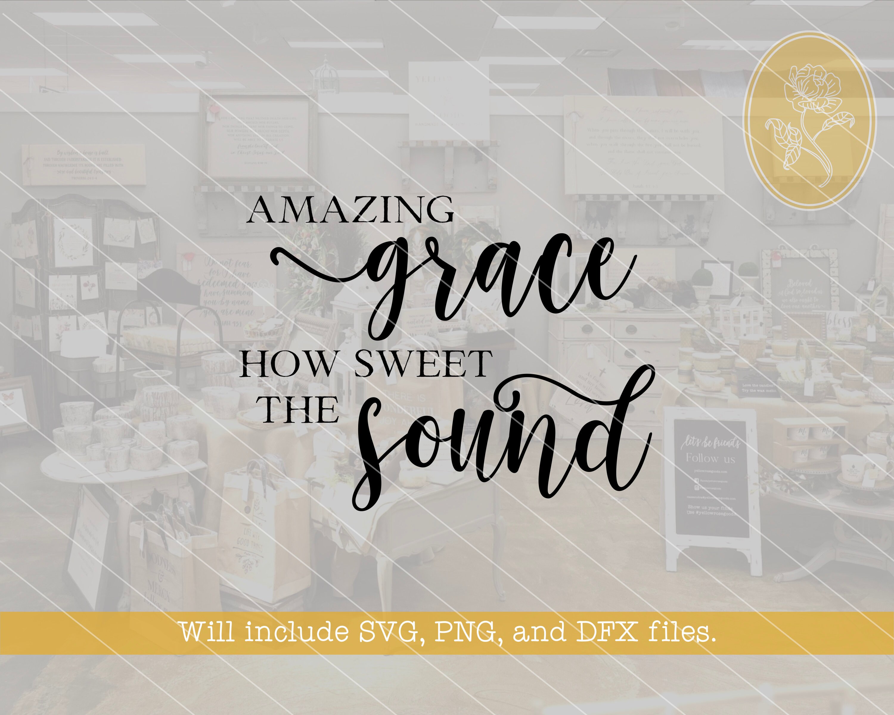 SVG FILES, Amazing Grace, Hymn Svg, Christian SVG, Instant Download ...