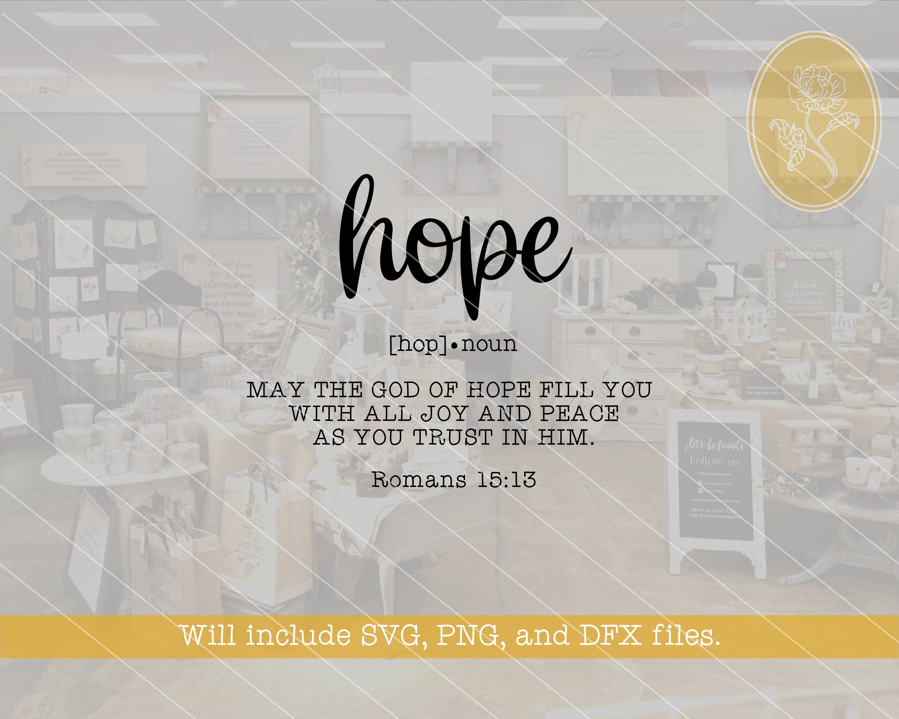 SVG FILES, Hope Definition, Scripture Svg, Bible Verse Svg, Christian ...