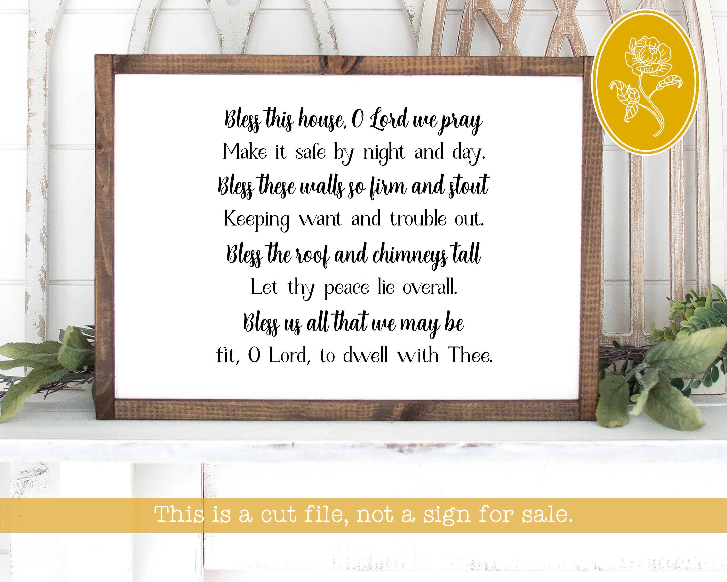 SVG FILES, the House Blessing, Scripture Svg, Bible Verse Svg, Family ...