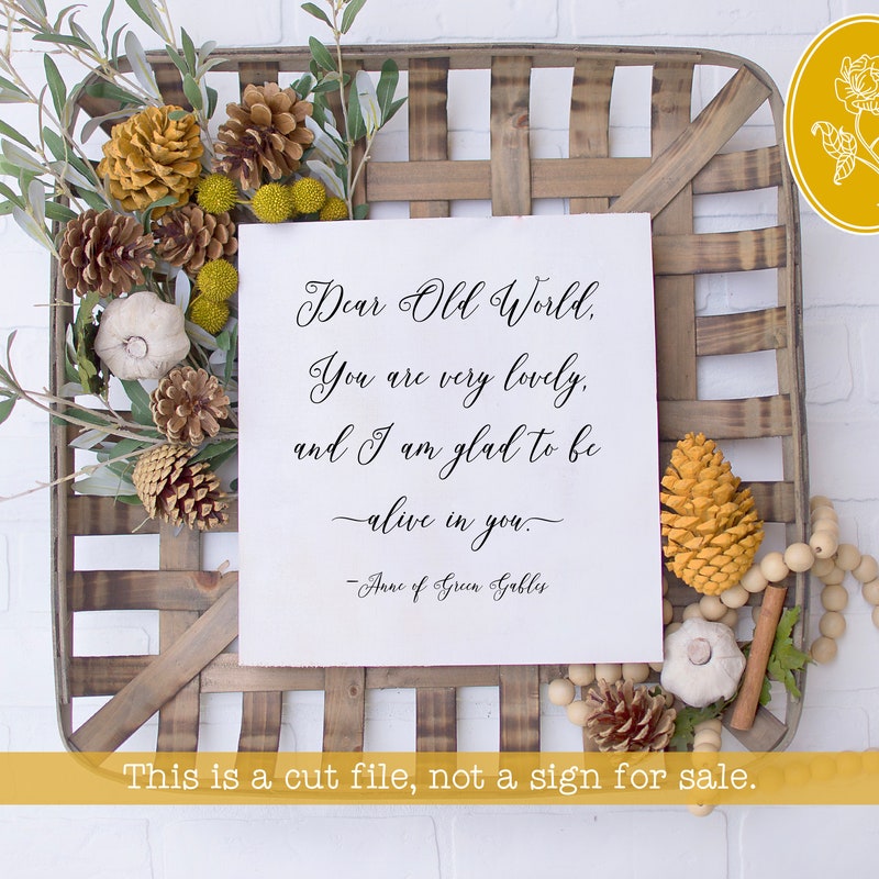 Anne of Green Gables Svg - Etsy