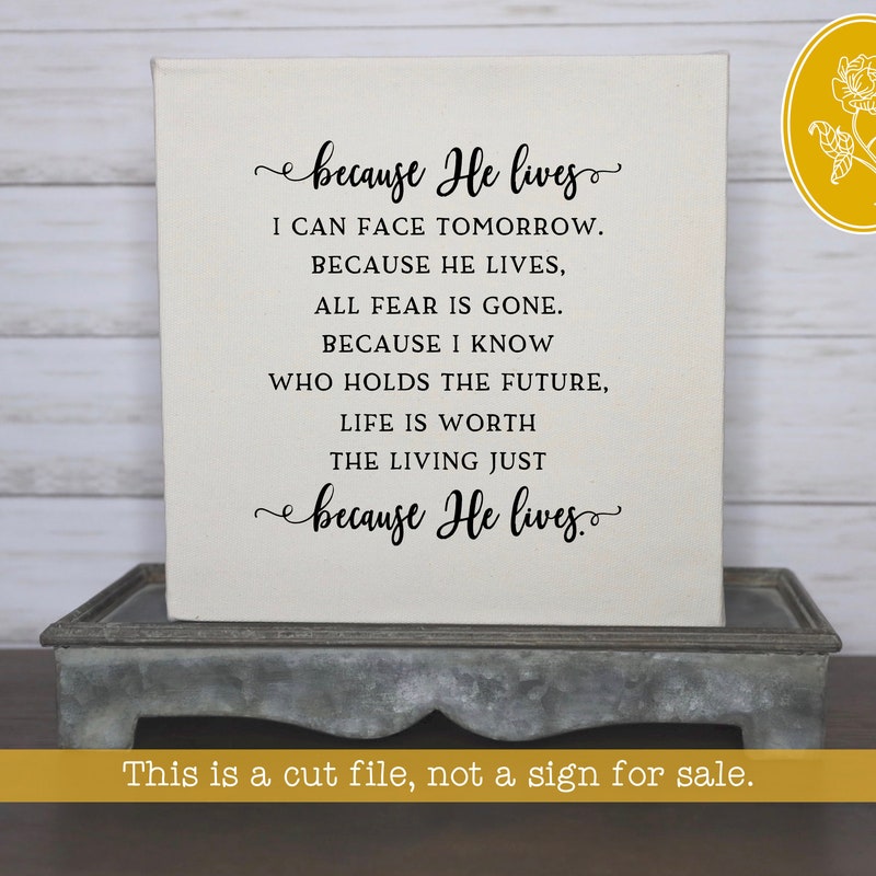 Because He Lives Design - Etsy
