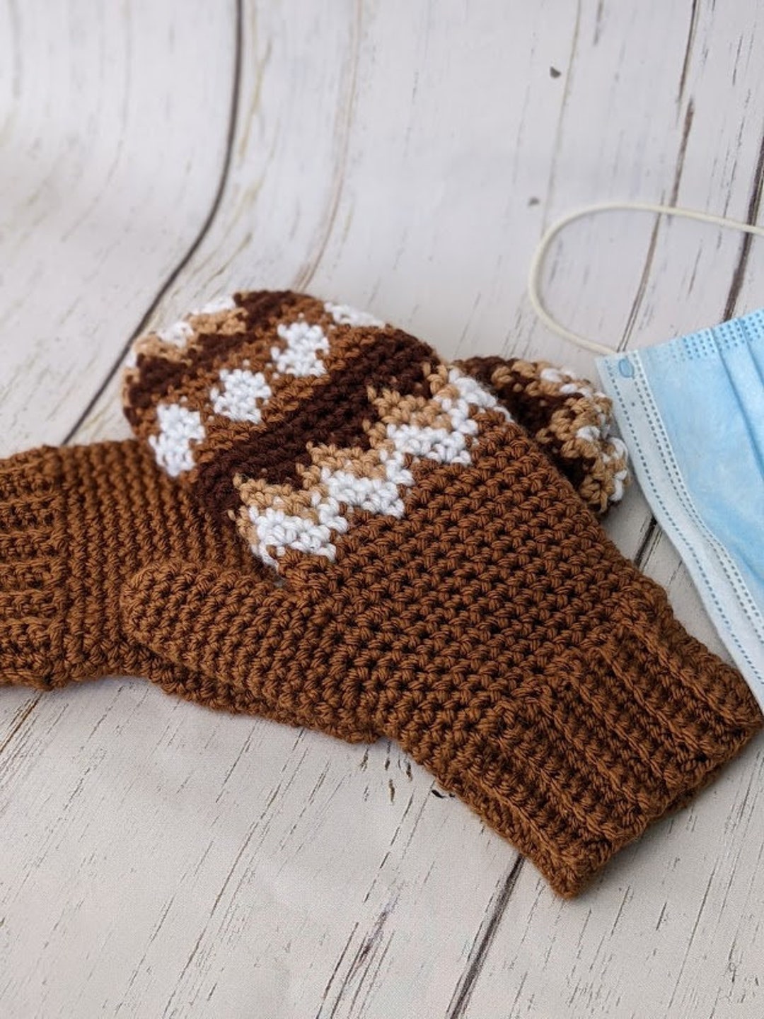 Bernie's Mittens Crochet PATTERN ONLY - Etsy