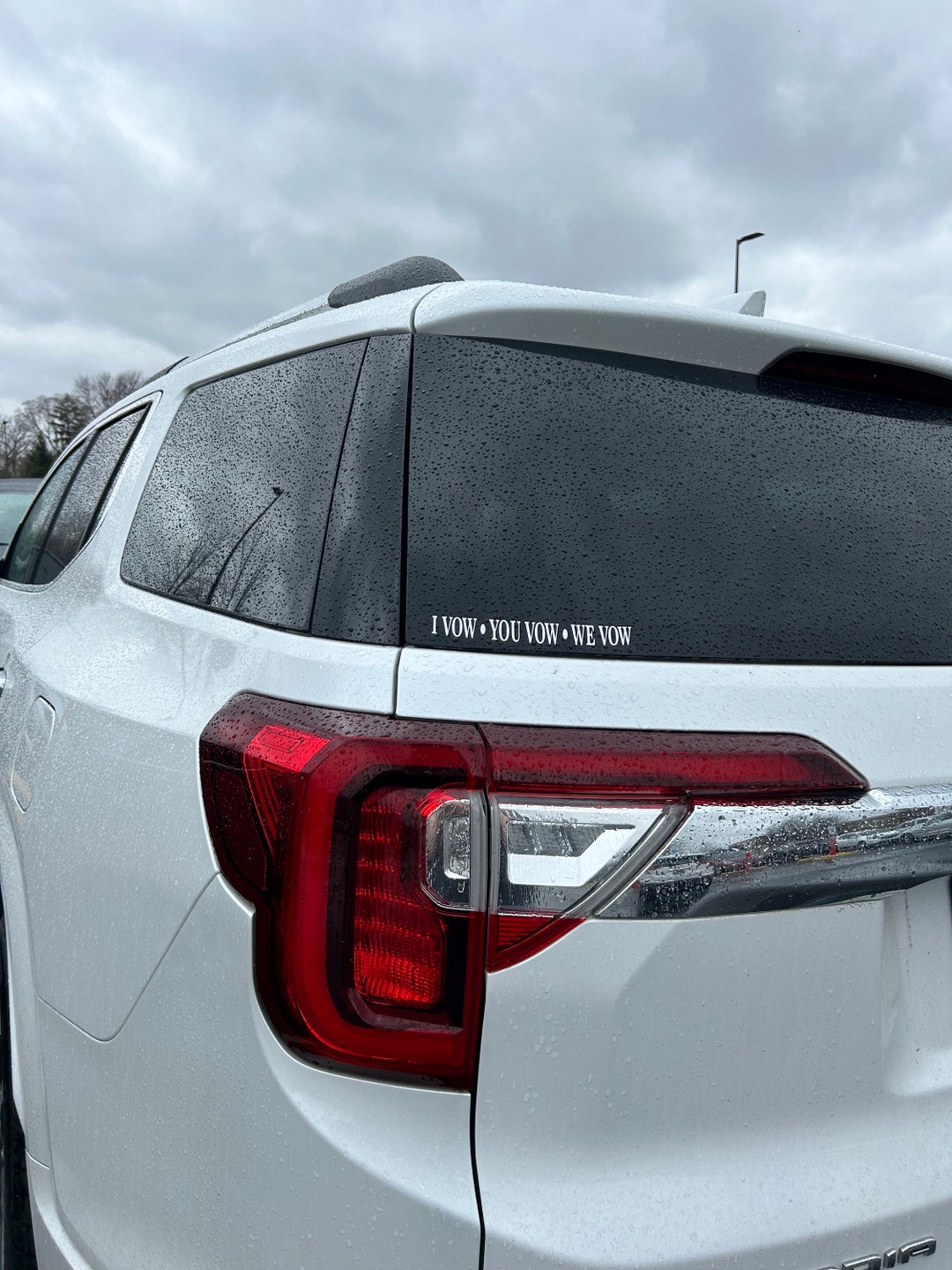 I Vow, You Vow, We Vow - DECAL STICKER - Etsy