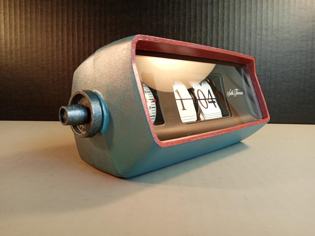 Vintage Seth Thomas Flip Clock 815 - Etsy