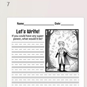 15 Writing Prompts Fall Autumn Thanksgiving Halloween, Lined Pages ...