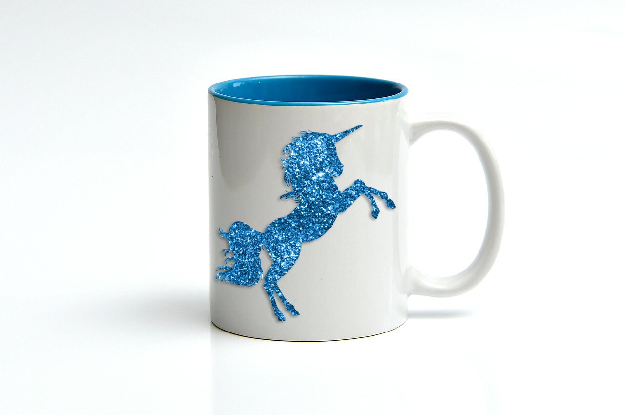 Einhorn Springen SVG DXF PNG eps Design Plotterdatei Vorlage für ...