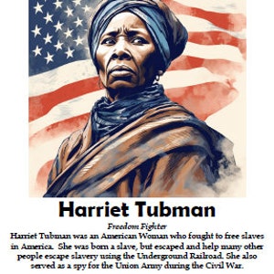 Black History Month Hero Bulletin Board Poster Biographies: 15 African ...