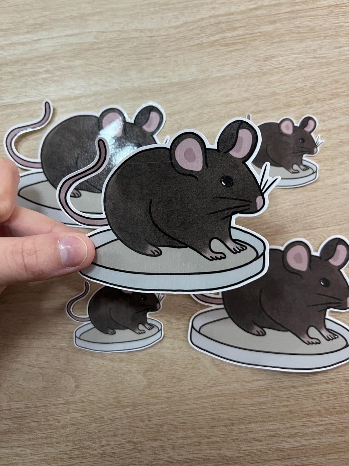 Laboratory Research Mouse Sticker, Mouse, Mice, Sticker, Science ...