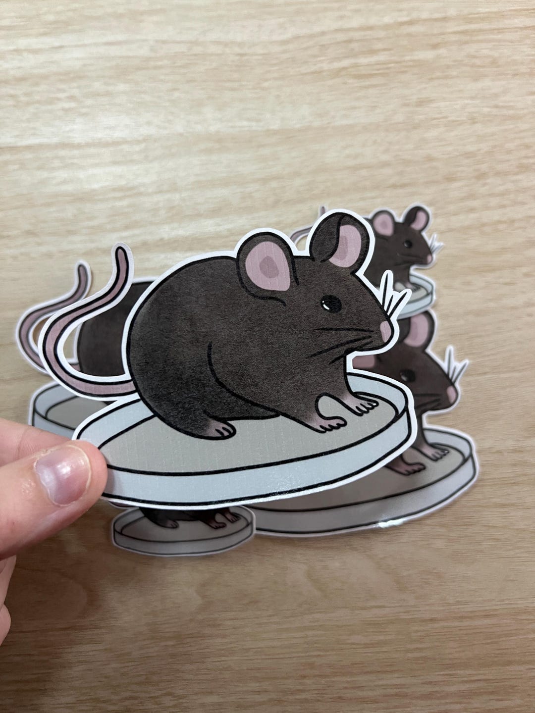 Laboratory Research Mouse Sticker, Mouse, Mice, Sticker, Science ...