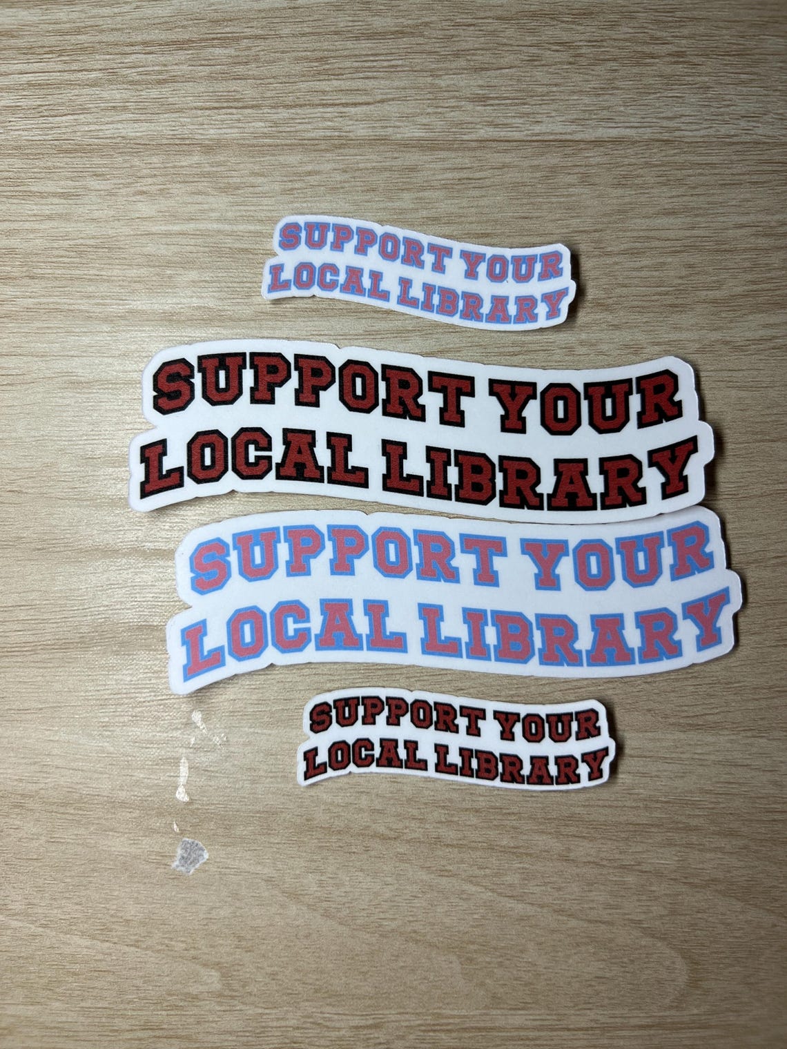 Support Your Local Library Sticker, Book Sticker, Reading Sticker ...
