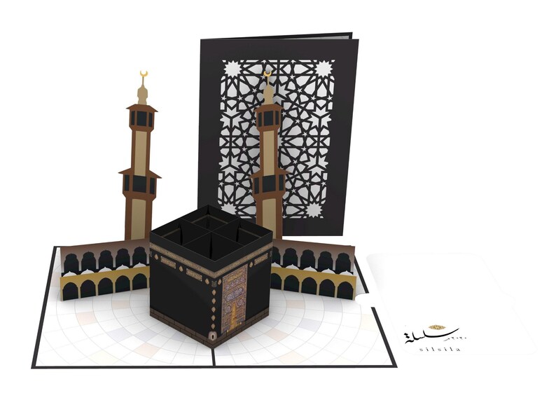 Kaba 3D Pop up Card - Embrace the Beauty of Hajj and Umrah - Etsy