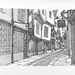 The Shambles, York, Hand Drawn Illustration, Pen and Ink Drawing ...