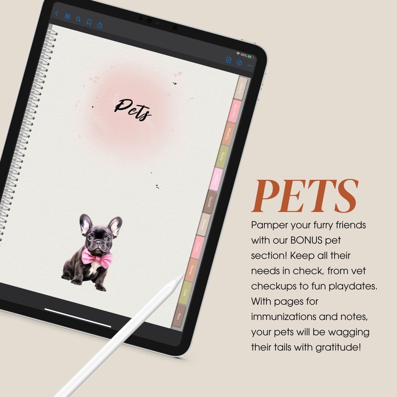 Digital Planner, Goodnotes Planner, Daily Digital Planner, iPad Planner ...
