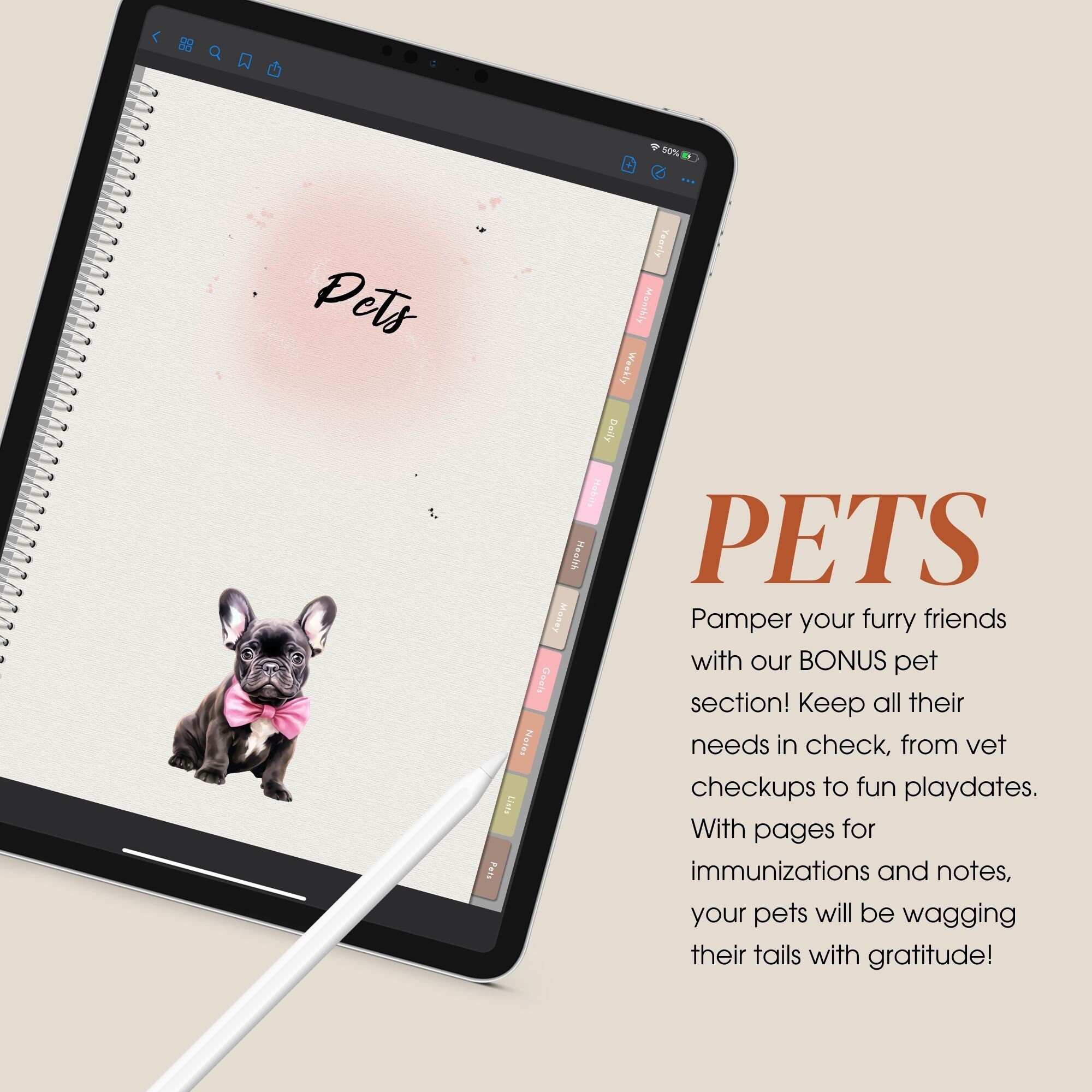 Digital Planner, Goodnotes Planner, Daily Digital Planner, iPad Planner ...