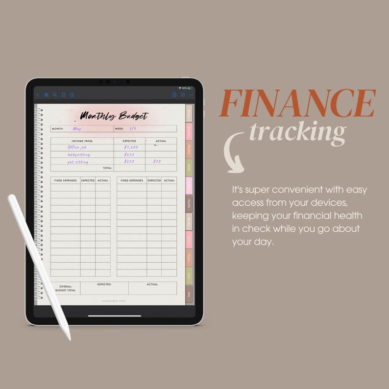 Digital Planner, Goodnotes Planner, Daily Digital Planner, iPad Planner ...