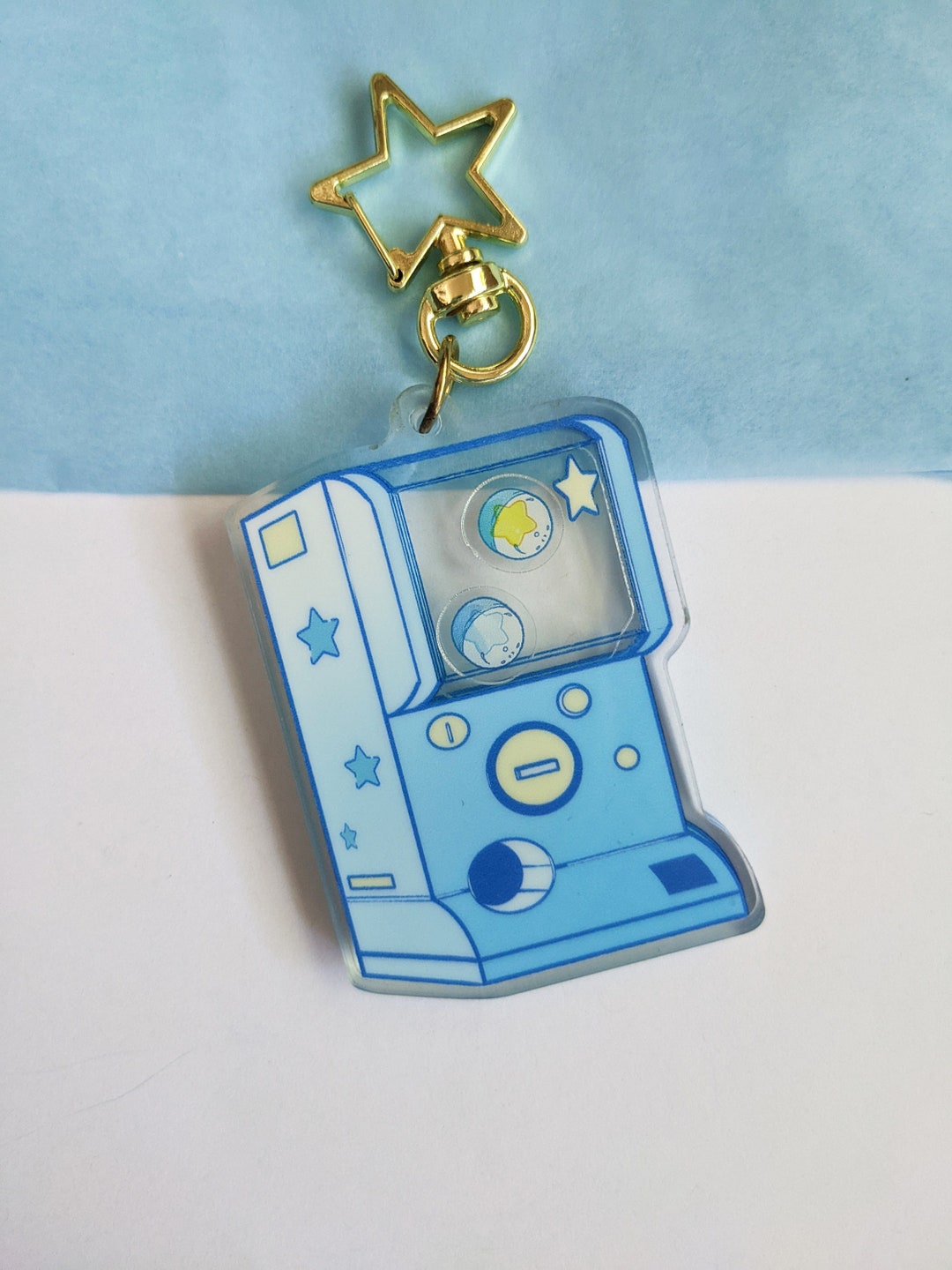 Starry Dreams Gachapon Shaker Keychain - Etsy