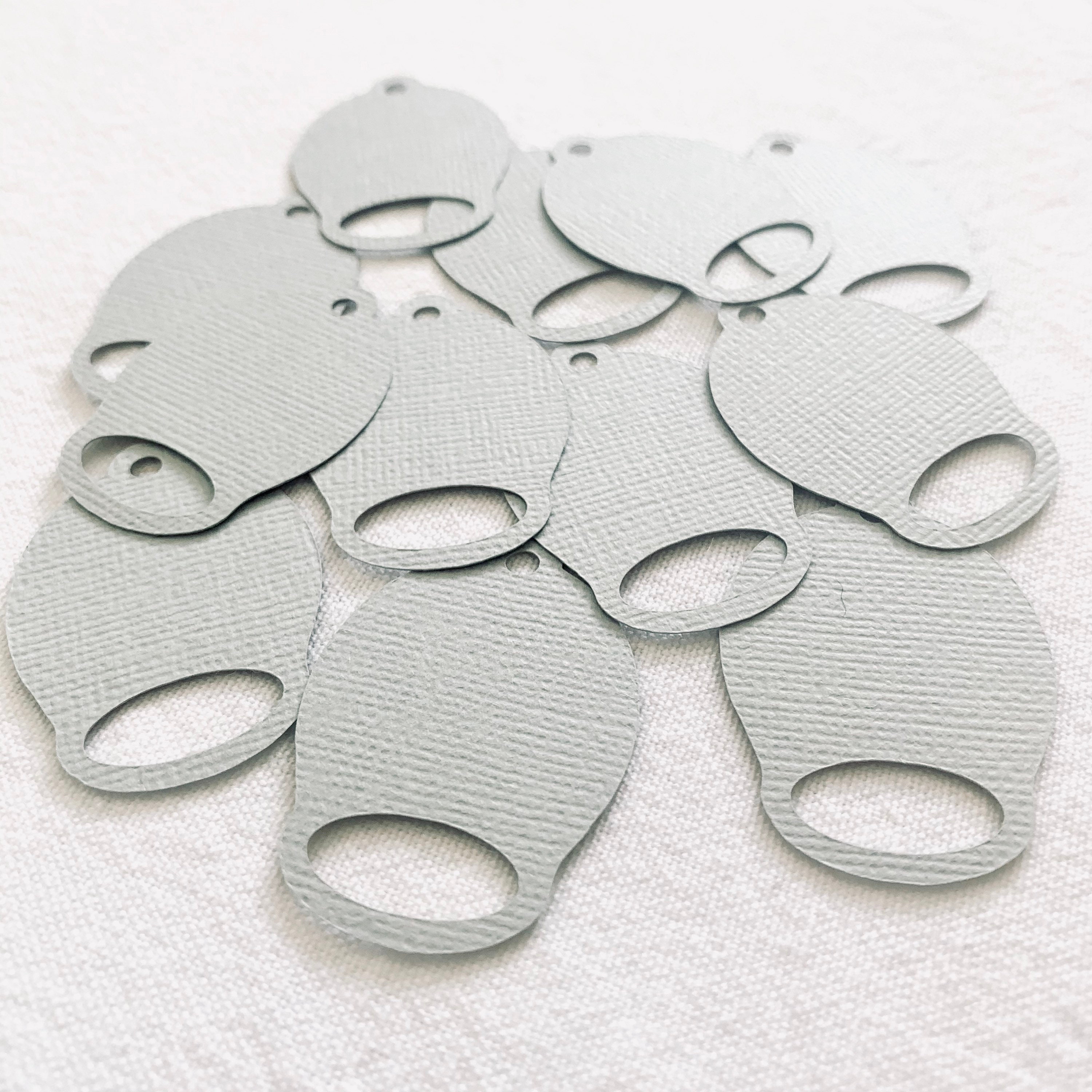 Cardboard Gum Nuts, Set of 12, Christmas Decorations, Name Tags - Etsy ...