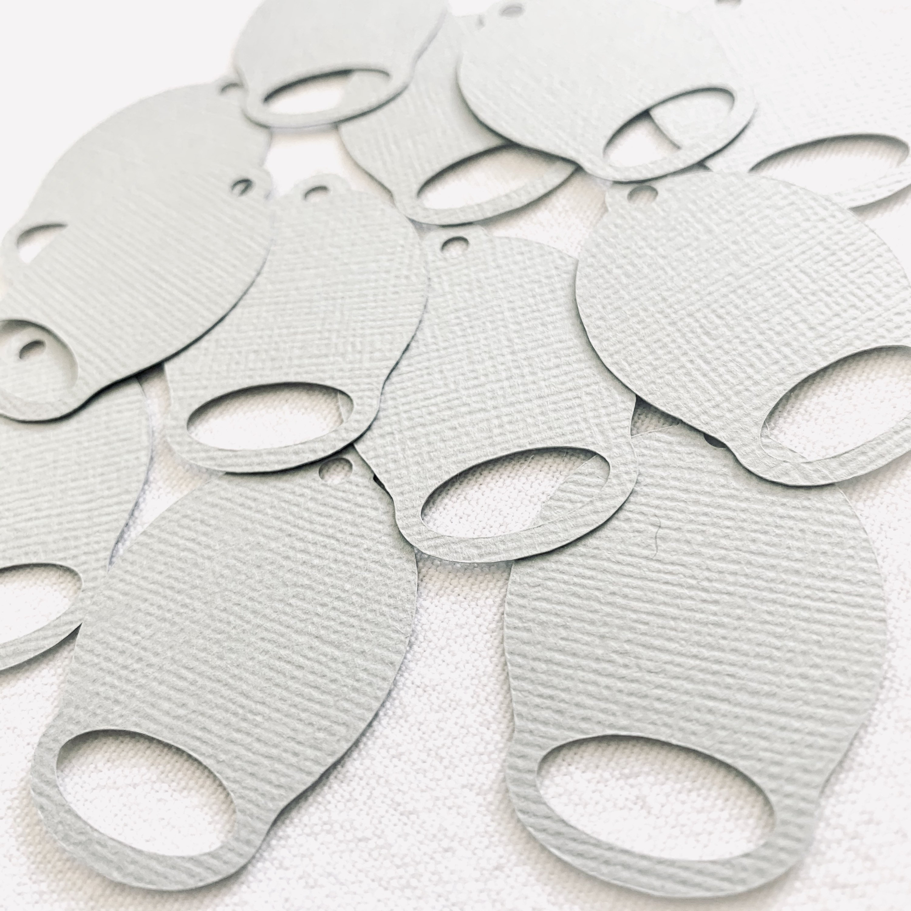 Cardboard Gum Nuts, Set of 12, Christmas Decorations, Name Tags - Etsy ...