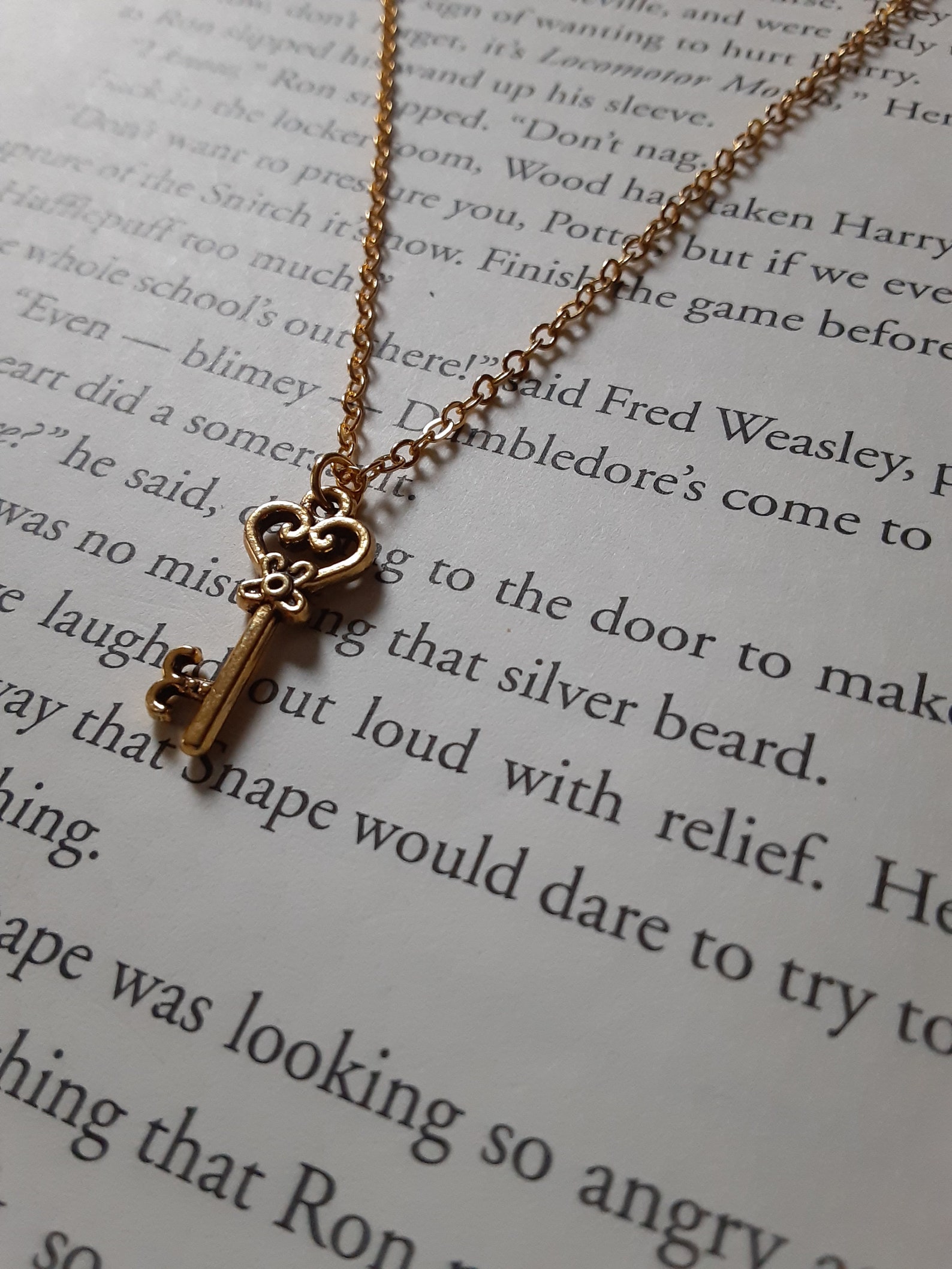 3 Colors Available Unique Small Silver Skeleton Key Pendant | Etsy