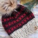 Christmas Knit Hat, Winter Tuque - Etsy
