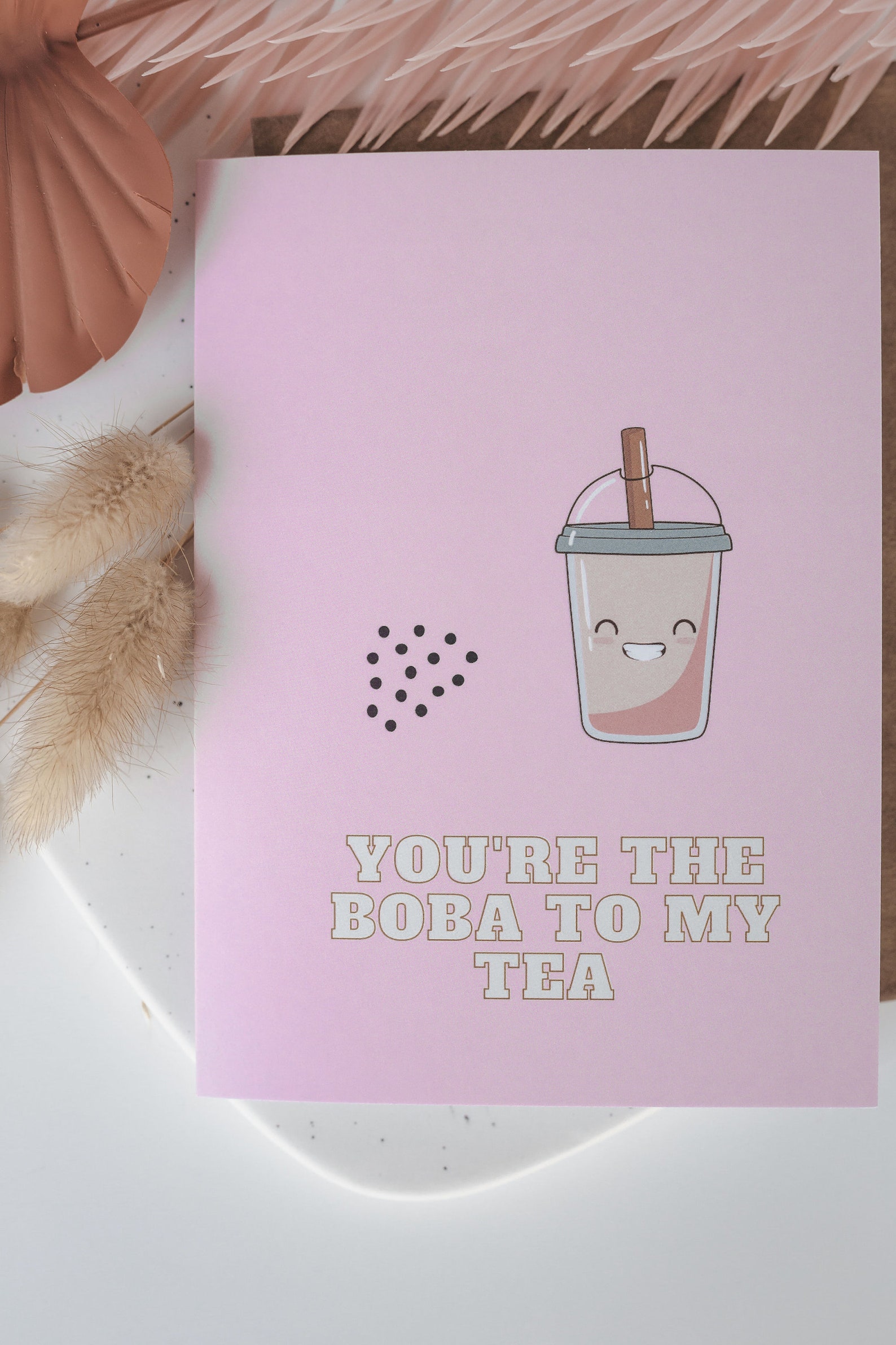 Boba Milk Tea Greeting Cards - Etsy