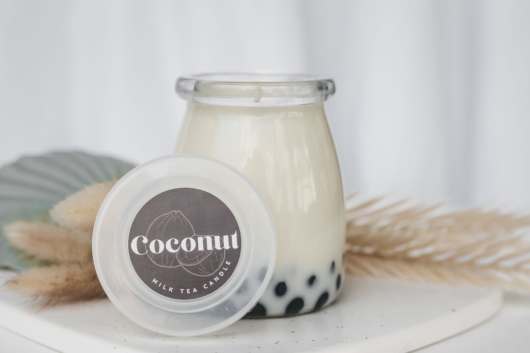Coconut Milk Tea Candle - Etsy