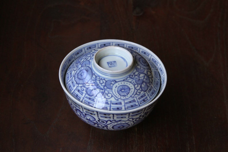 Antique Old Imari ko Imari Lidded Chawan Antique Arita | Etsy