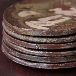 13cm / Ceramic Plate Japanese Pottery Tableware Japanese Calligraphy - Etsy