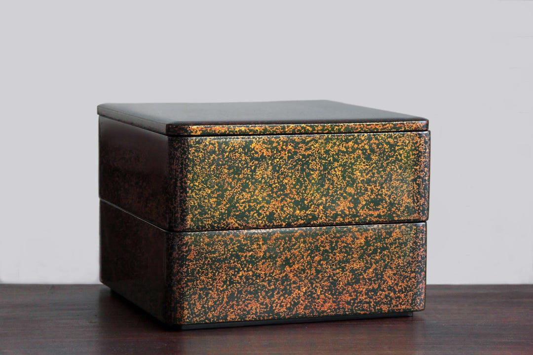 1940s Japanese Lacquered Food Box – Wajima-nuri Jubako for Osechi Ryori ...