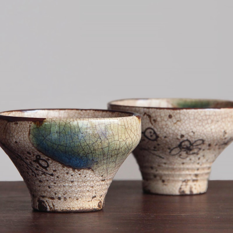 Japanese Oribe Stoneware - Etsy