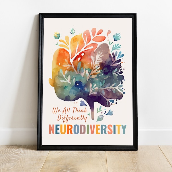 Neurodiversity Poster - Etsy UK
