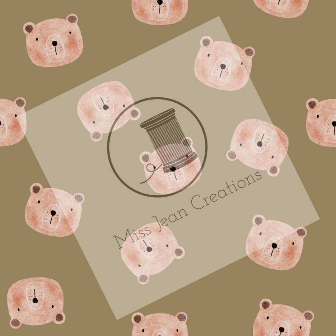 Seamless Teddy Bear Pattern | Seamless File | Teddy Bear Seamless File ...