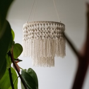 Macrame Hanging Chandelier Ceiling Decor Hanging Pendant - Etsy