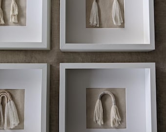 Framed Textile Art | Etsy