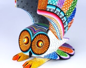 Mexican Folk Art Owl - Etsy
