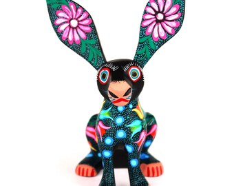 Oaxaca Wood Carving Cat Mexican Folk Art - Etsy