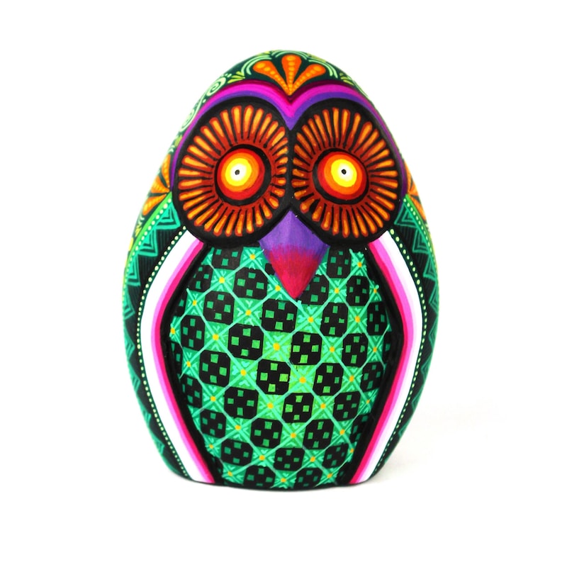 Mexican Folk Art Owl - Etsy