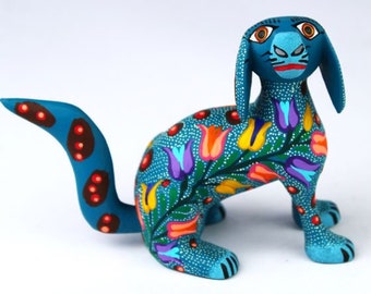 Oaxaca Dog Alebrije | Etsy