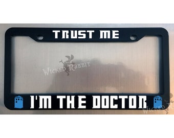 Doctor Who License Plate | Etsy
