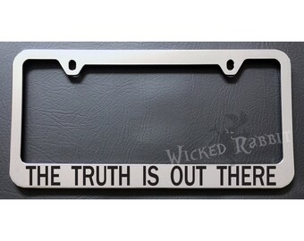 X Files License Plate | Etsy