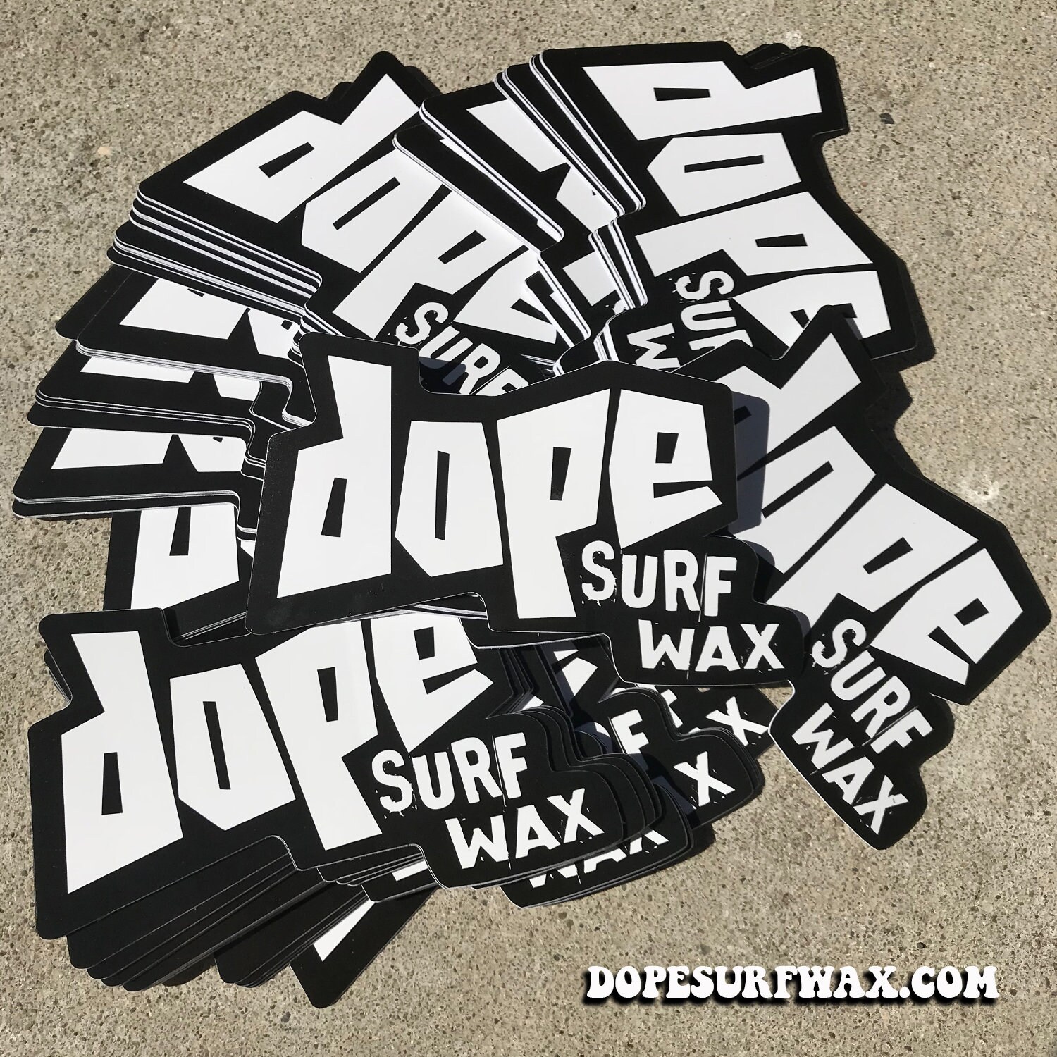 Dope Surf Wax Sticker - Etsy