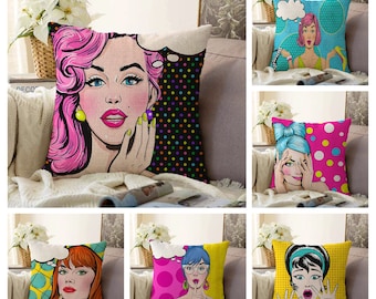 Funny Face Pillow - Etsy