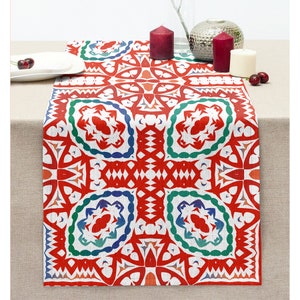 Authentic Kilim Table Runner, Ethnic Rug Table Decoration, Decorative ...