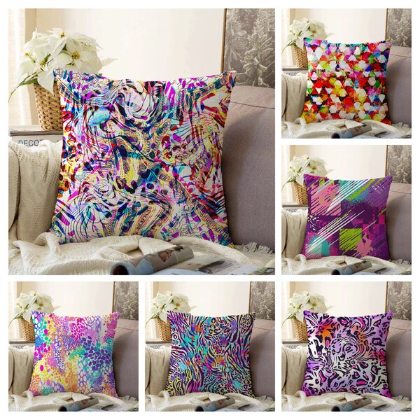 Multi Color Pillow - Etsy