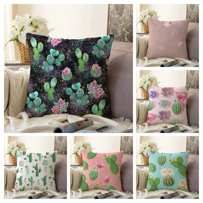 Cactus Cushion - Etsy UK